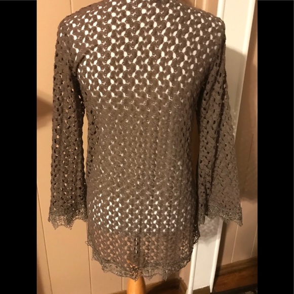 Monteau | Sweaters | Monteau Lace Coverup Beautiful In Size Medium ...